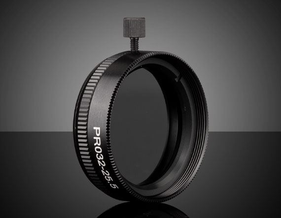 M62 x 0.75 Machine Vision Mounted Linear Glass Polarizing Filter